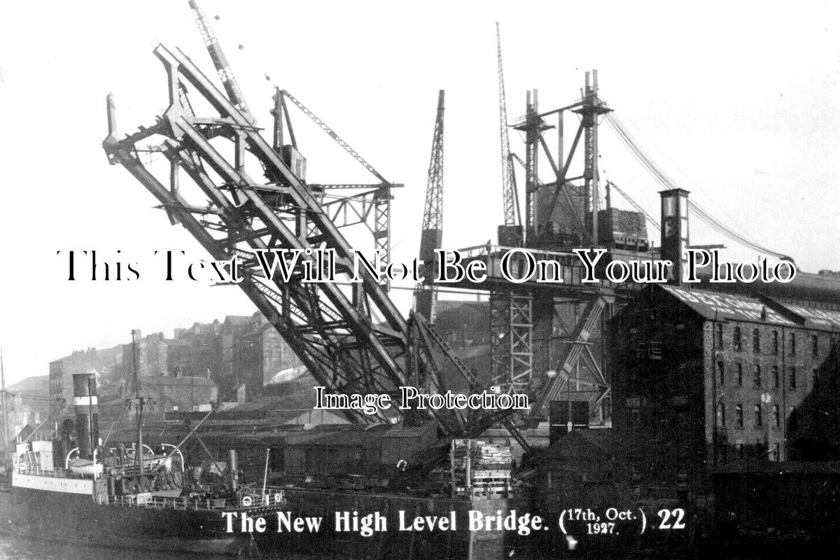 NO 2160 - The New High Level Bridge, Newcastle On Tyne 1927 – JB Archive