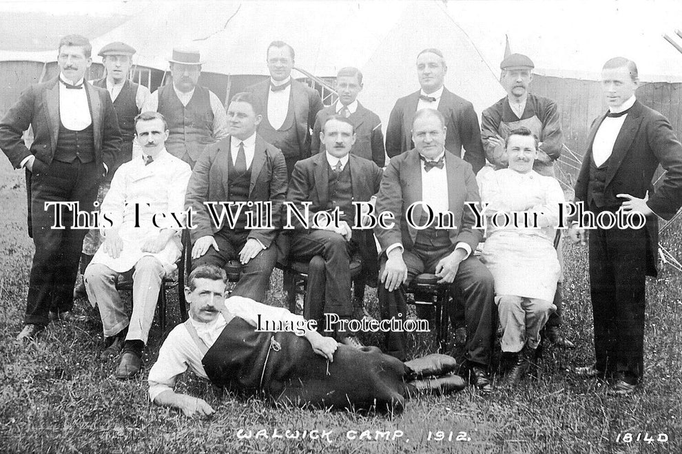 NO 2194 - Walwick Camp, Hexham, Northumberland 1912 – JB Archive