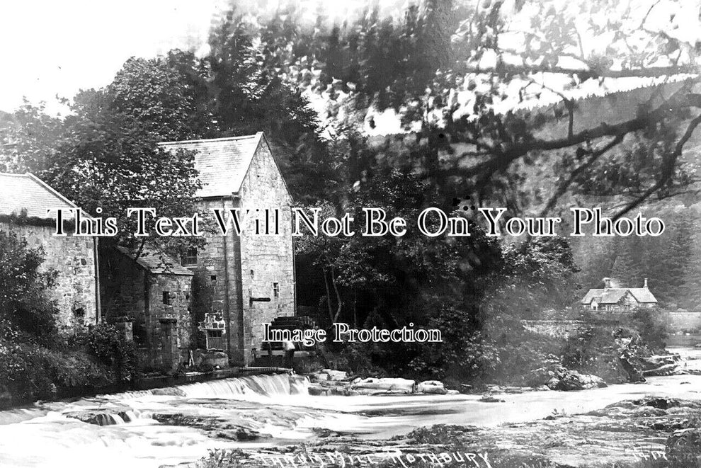 NO 2296 - Thrum Mill, Rothbury, Northumberland c1916 – JB Archive