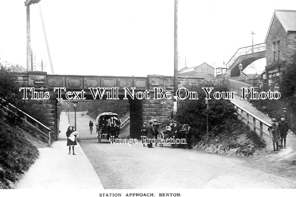 NO 2529 - Station Approach, Benton, Northumberland – JB Archive