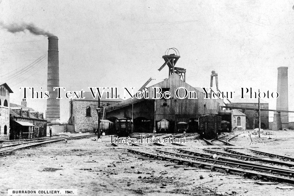 NO 294 - Burradon Colliery, Backworth, Newcastle Upon Tyne, Northumber ...