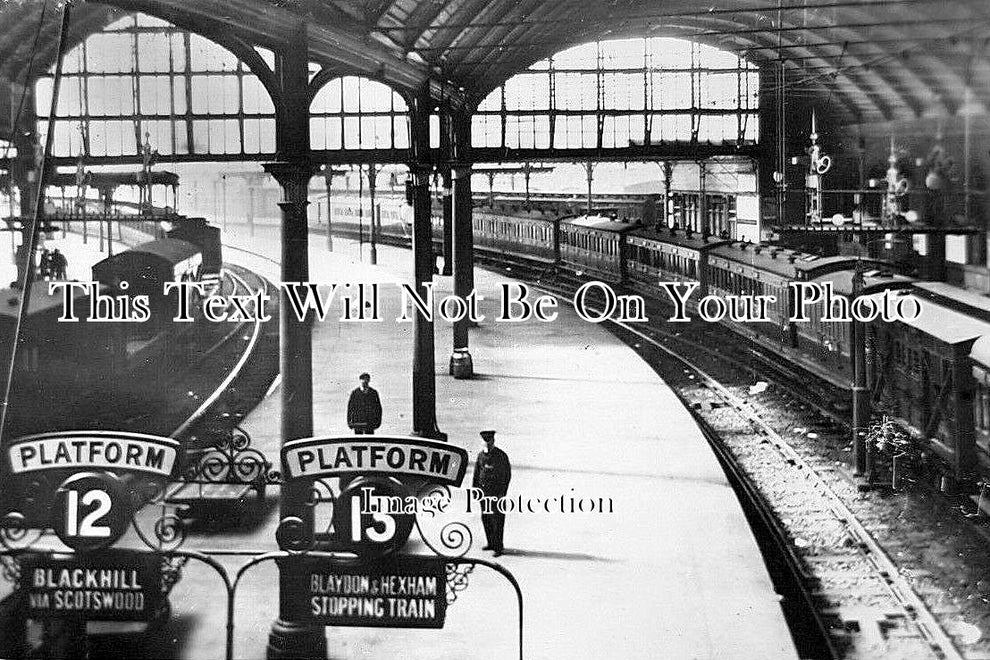 NO 2990 - West Platform, Newcastle On Tyne Railway Station – JB Archive