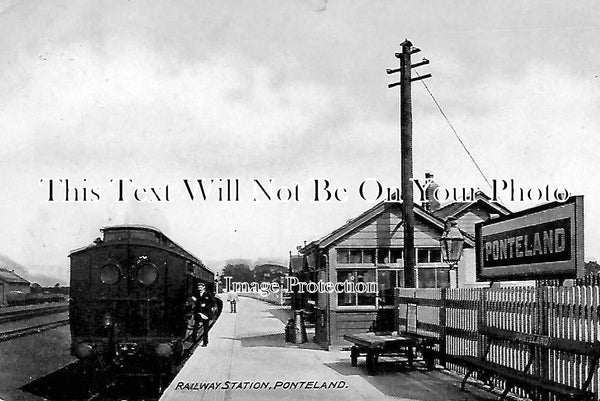 NO 56 - Ponteland Railway Station, Northumberland – JB Archive