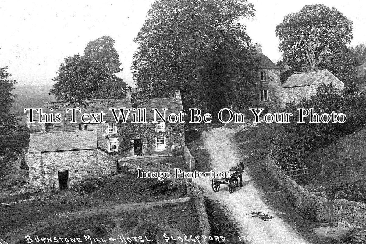 NO 783 - Burnstone Mill & Hotel, Slaggyford, Alston, Northumberland c1 ...