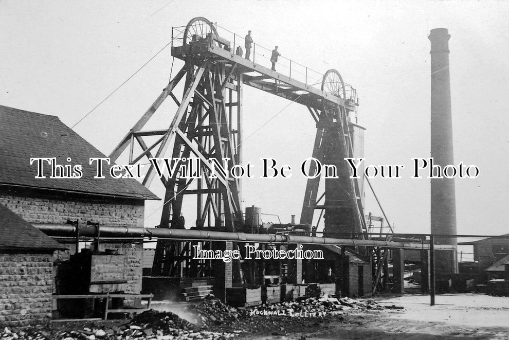 NT 1034 - Hucknall No1 Colliery, Hucknall, Nottinghamshire c1913 – JB ...