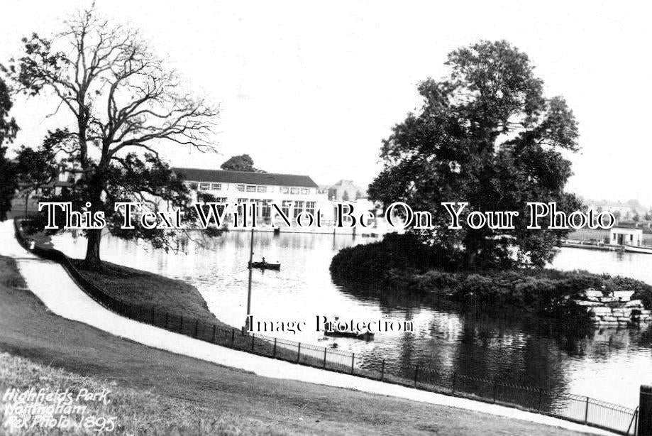 NT 1081 - Highfields Park, Nottingham, Nottinghamshire – JB Archive