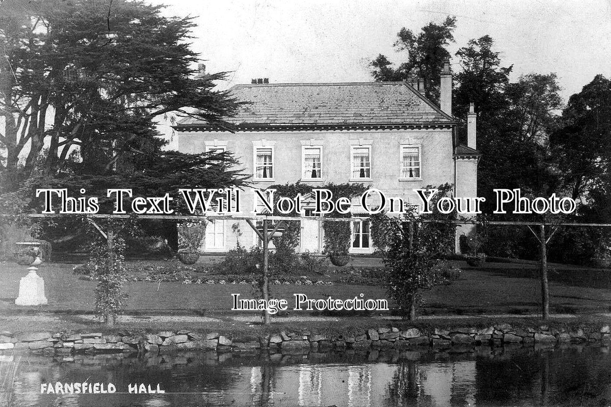 NT 1092 - Farnsfield Hall, Nottinghamshire c1914 – JB Archive