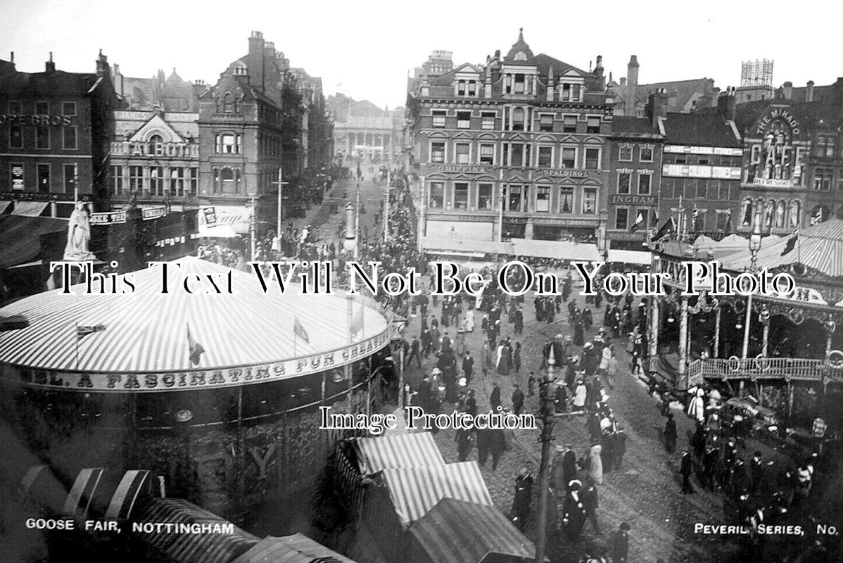 NT 1204 - Nottingham Goose Fair, Nottinghamshire 1912 – JB Archive