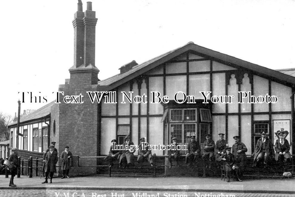 NT 1293 - YMCA Rest Hut, Midland Station, Nottingham, Nottinghamshire ...