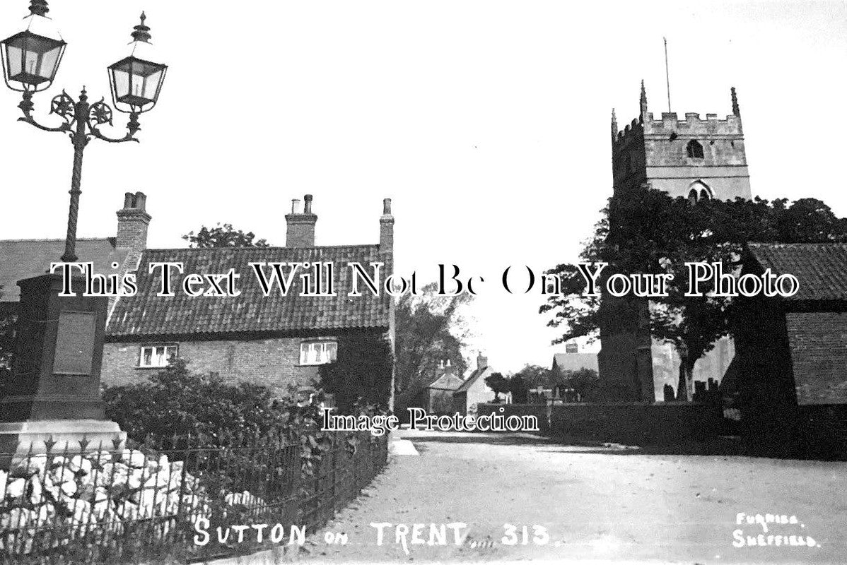 NT 1424 - Sutton On Trent, Nottinghamshire c1911 – JB Archive