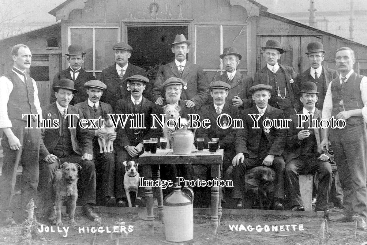 NT 1438 - Jolly Higglers Pub Regulars, Ilkeston Road, Nottingham, Nott ...