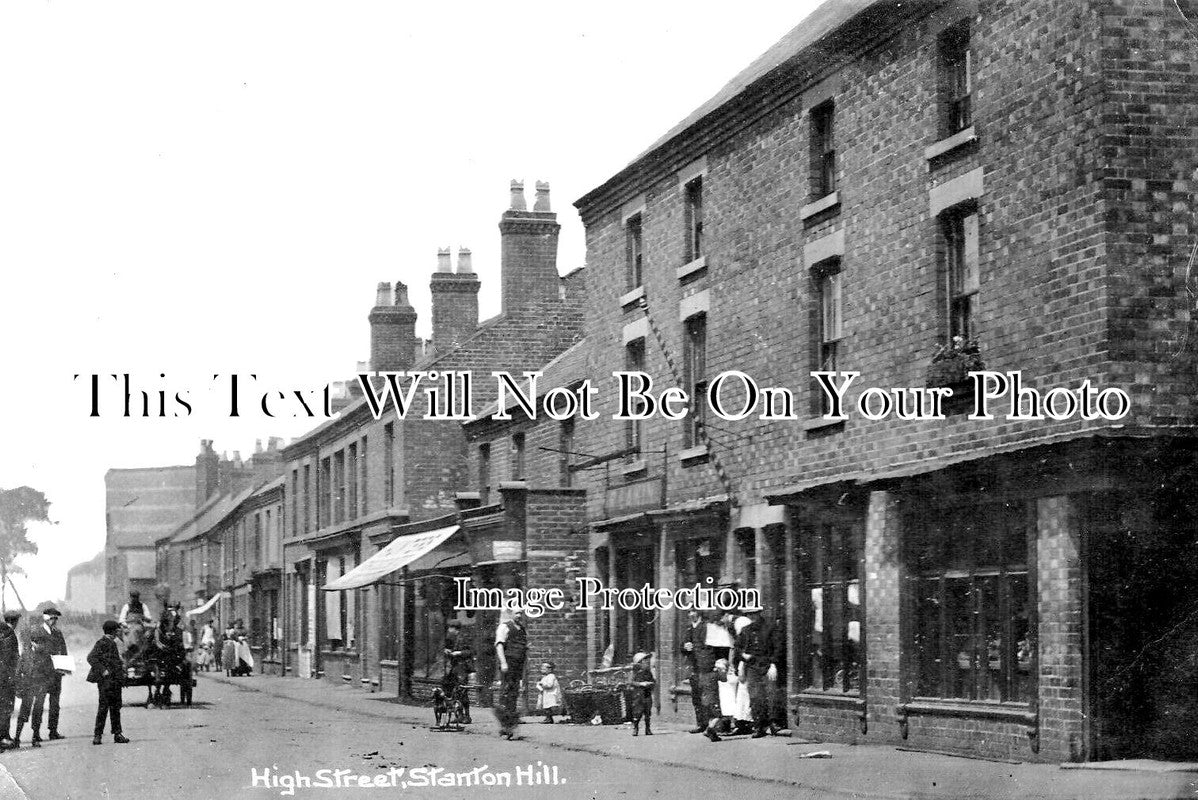 NT 1442 - High Street, Stanton Hill, Nottinghamshire – JB Archive