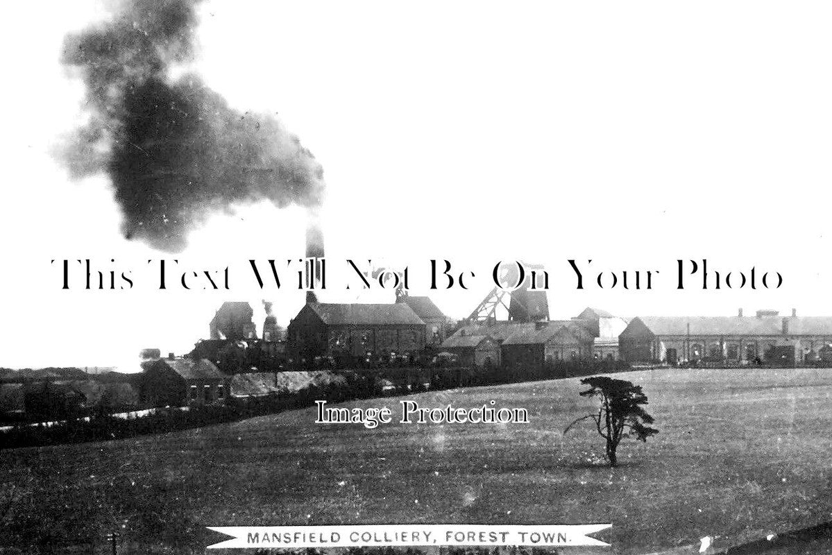NT 1458 - Mansfield Colliery, Forest Town, Nottinghamshire c1922 – JB ...