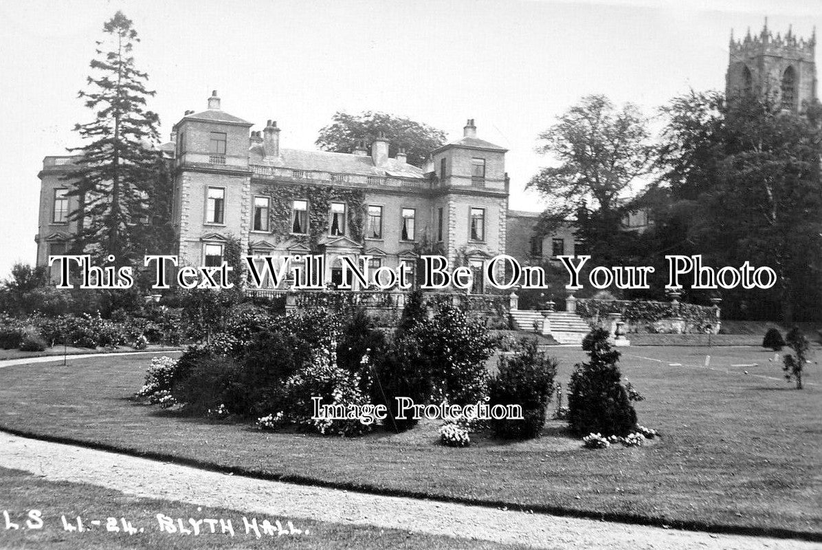 NT 1527 - Blyth Hall, Nottinghamshire – JB Archive