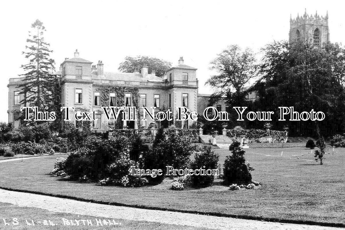 NT 1763 - Blyth Hall, Nottinghamshire – JB Archive