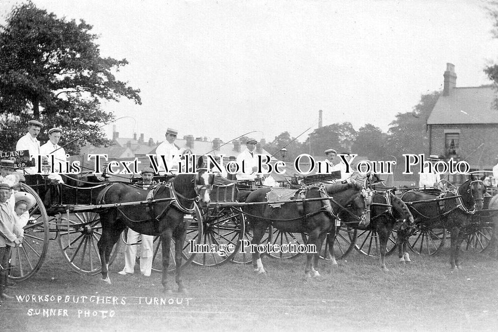 NT 1808 - Worksop Butchers Turnout, Nottinghamshire – JB Archive