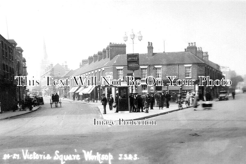 NT 1832 - Victoria Square, Worksop, Nottinghamshire – JB Archive