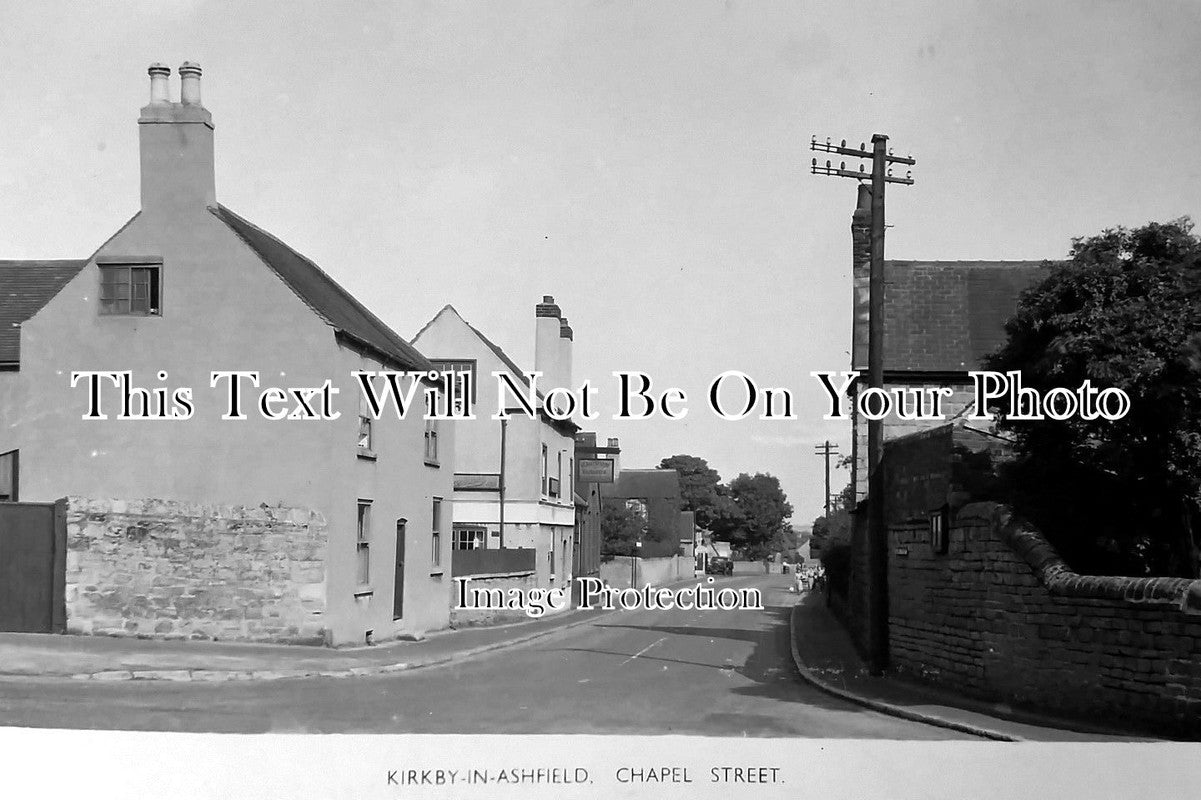 NT 212 - Chapel Street, Kirkby In Ashfield, Nottinghamshire c1950 – JB ...