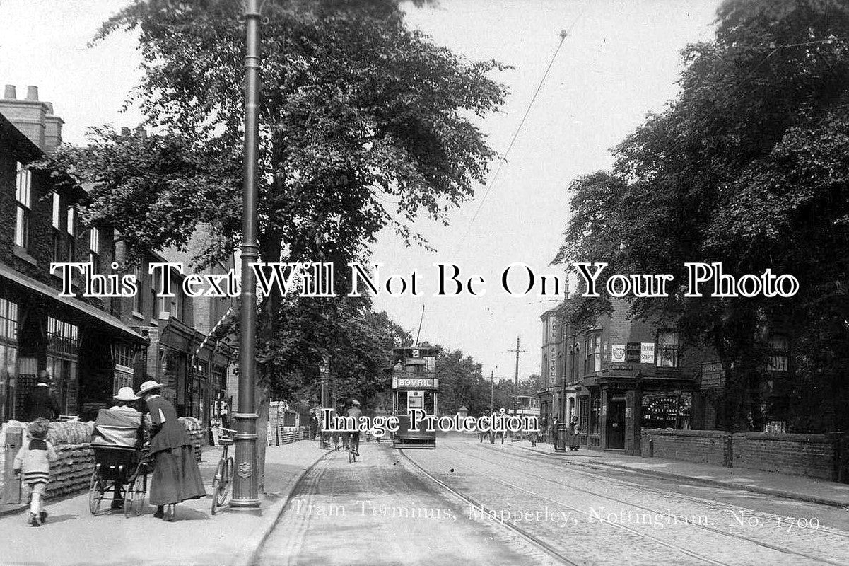 NT 263 - Tram Terminus, Mapperley, Nottingham, Nottinghamshire – JB Archive