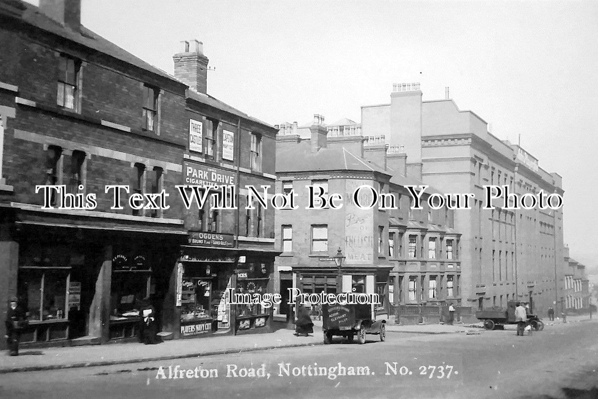 NT 278 - Alfreton Road, Nottingham, Nottinghamshire c1922 – JB Archive