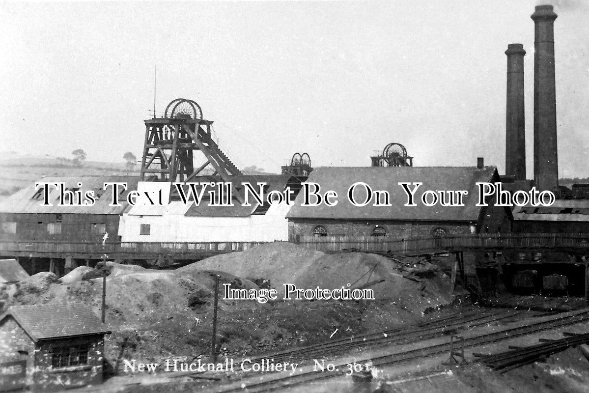 NT 306 - New Hucknall Colliery, Nottinghamshire c1920 – JB Archive