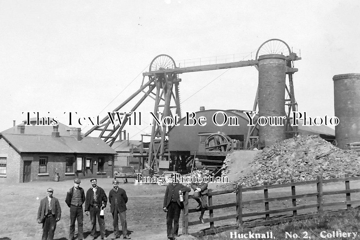 NT 320 - No. 2 Colliery, Hucknall, Nottinghamshire c1910 – JB Archive