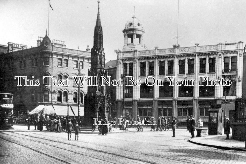 NT 321 - Fountain & Lucky Corner, Nottingham, Nottinghamshire – JB Archive