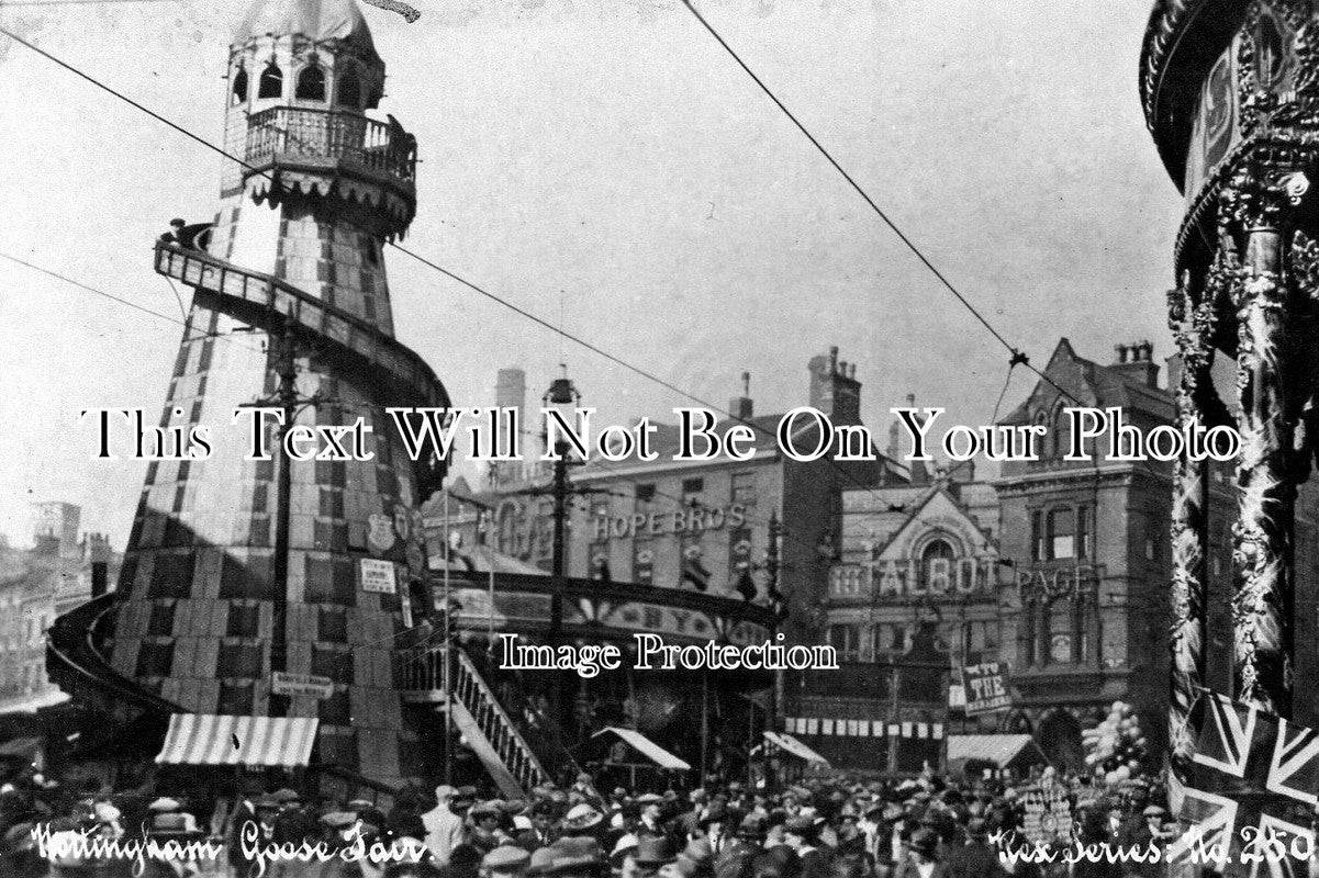 Nottingham - Old Photos of The Nottingham Goose Fair – JB Archive
