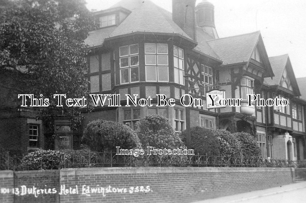 NT 416 - The Dunkeries Hotel, Edwinstowe, Nottinghamshire c1943 – JB ...
