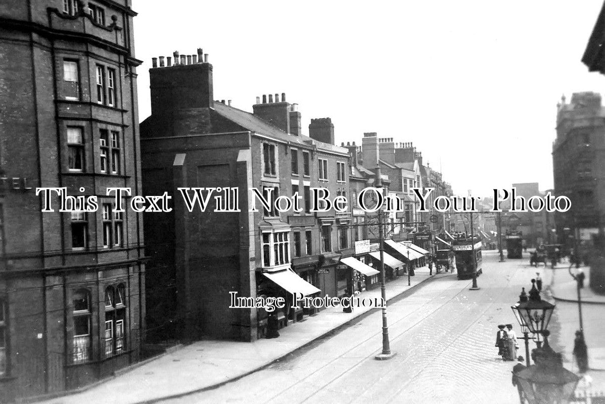 NT 658 - Milton Street, Nottingham, Nottinghamshire c1907 – JB Archive