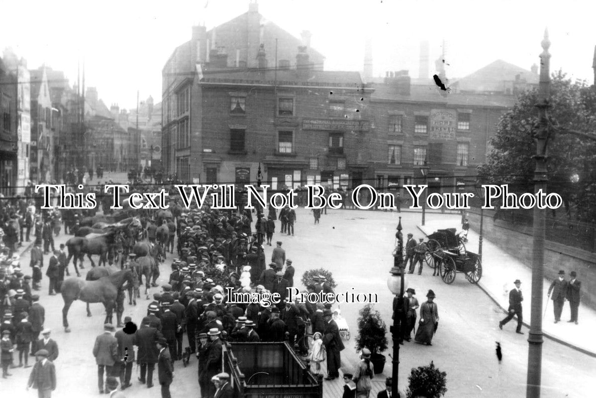 NT 665 - Horse Fair, Holy Trinity Church, Nottingham, Nottinghamshire ...