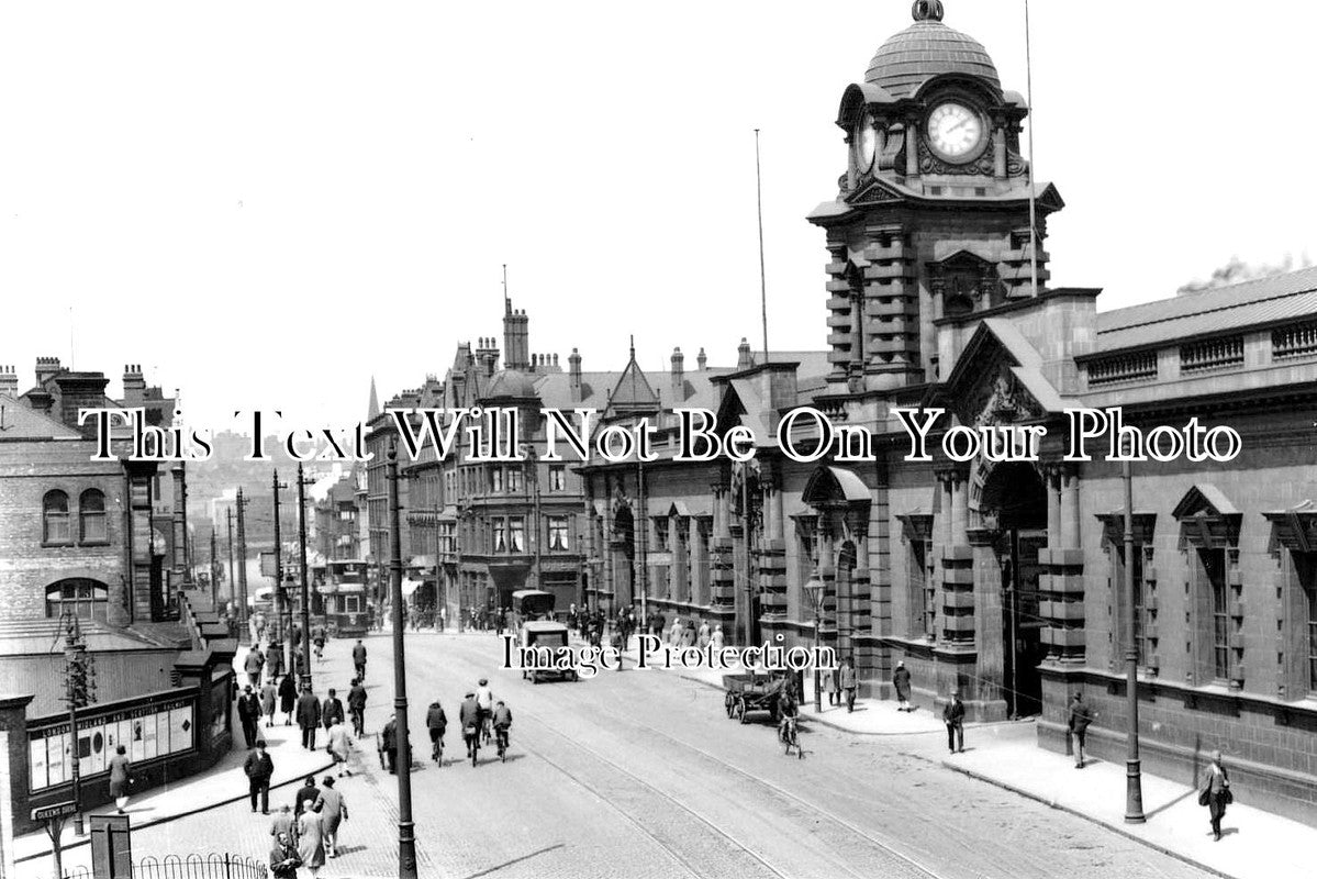 NT 742 - Midland Train Station, Nottingham, Nottinghamshire c1930 – JB ...