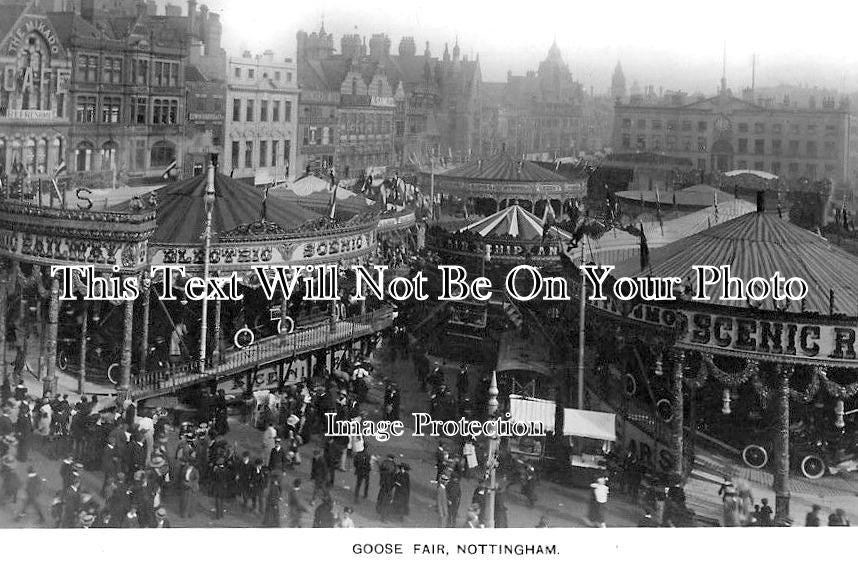 Nottingham - Old Photos of The Nottingham Goose Fair – JB Archive