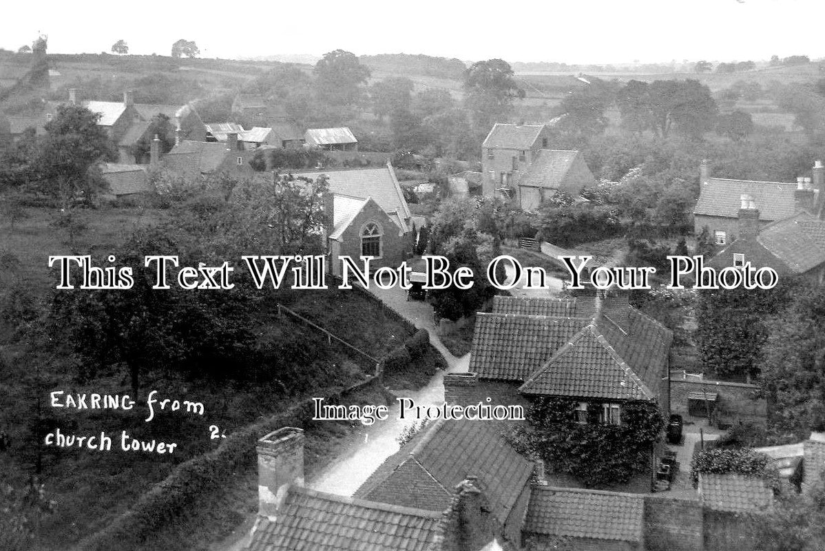 NT 828 - Birds Eye View, Eakring, Nottinghamshire c1912 – JB Archive