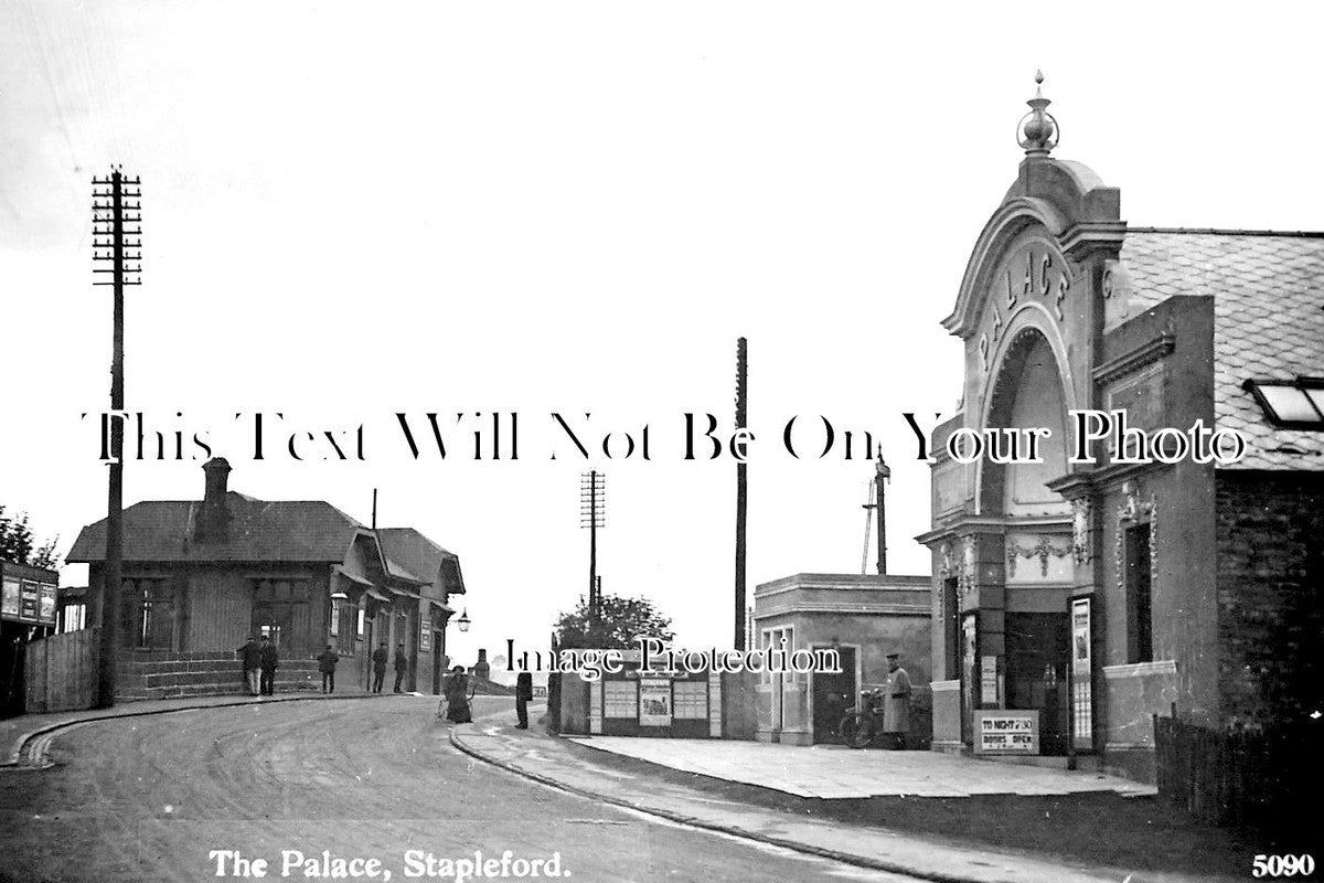 NT 920 - Stapleford & Sandiacre Railway Station, Nottinghamshire c1915 ...