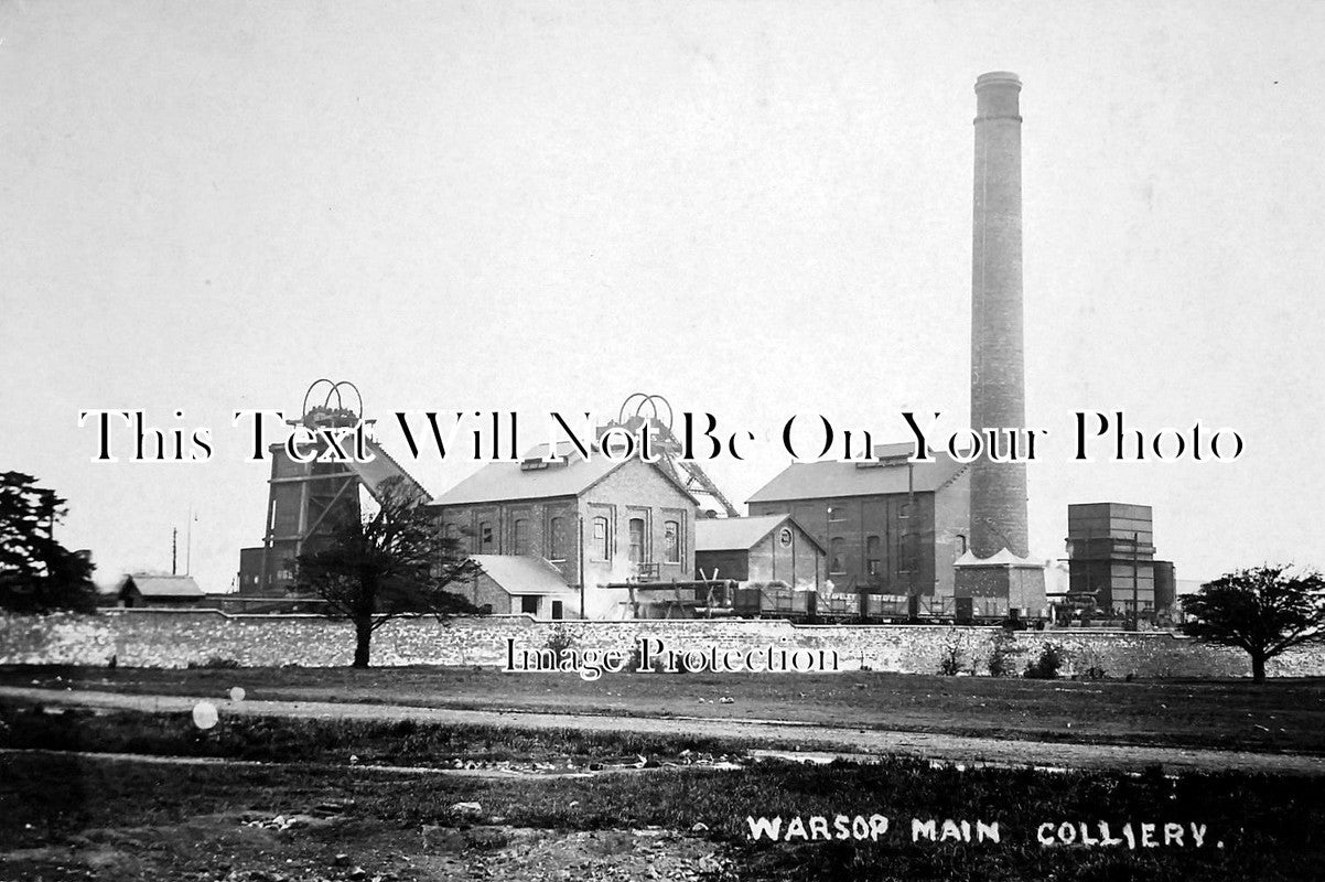 NT 97 - Warsop Colliery, Nottinghamshire c1910 – JB Archive