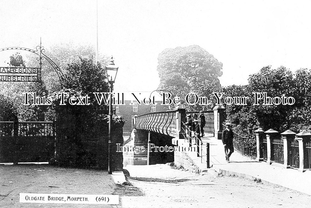 No 2104 - Oldgate Bridge, Morpeth, Northumberland – JB Archive
