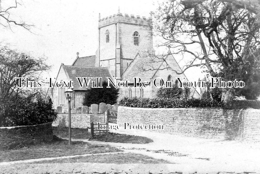 OX 1022 - The Church, Great Rissington, Oxfordshire – JB Archive