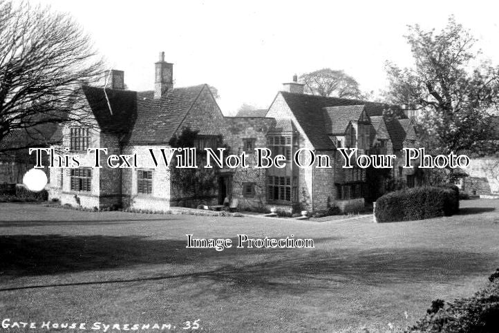 OX 1557 - Gate House, Syresham, Oxfordshire – JB Archive