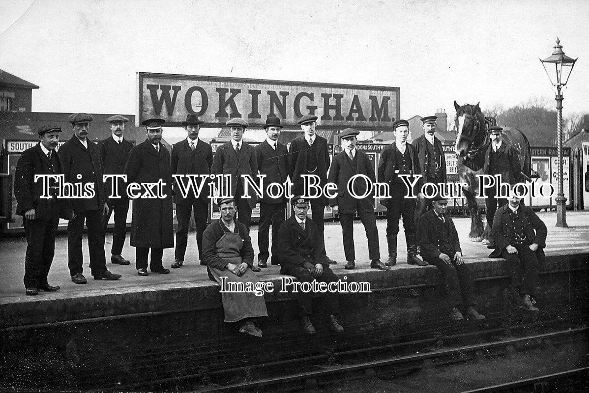 OX 167A - Wokingham Railway Station, Oxfordshire – JB Archive
