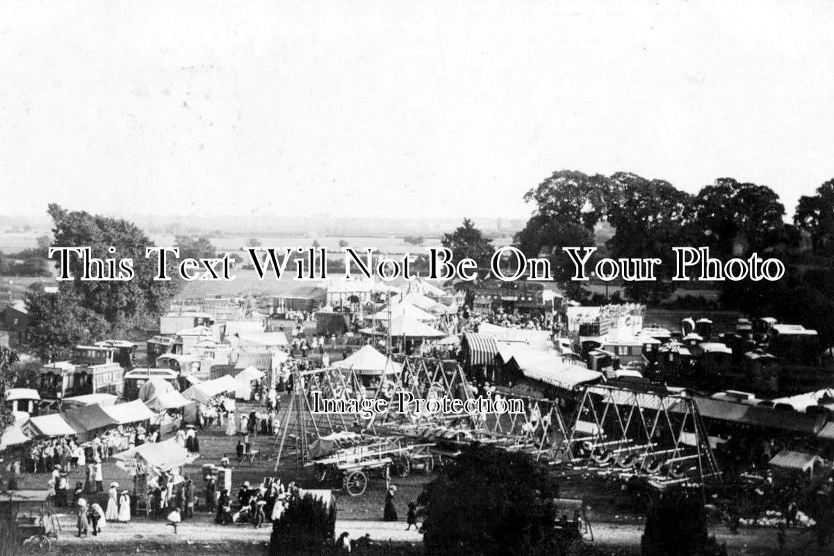 OX 188 - Witney Fair From St Mary's Church Tower, Oxfordshire c1904 ...