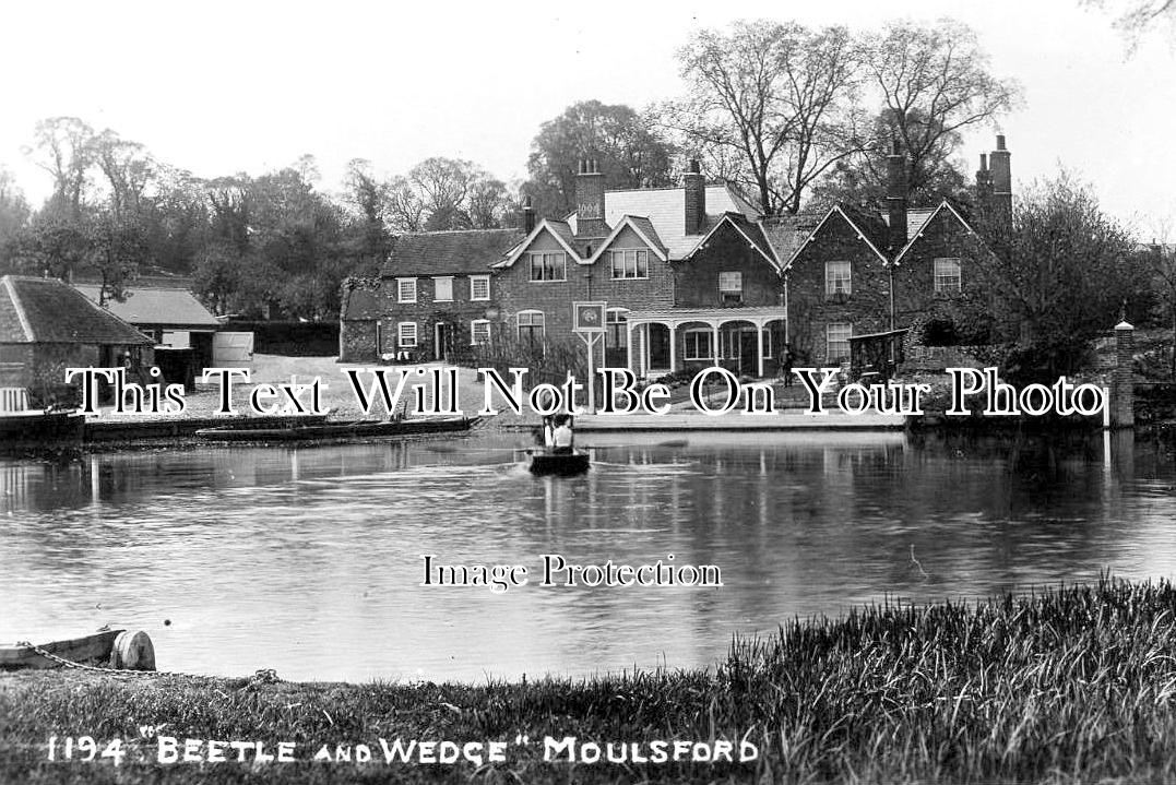 OX 1950 - Beetle & Wedge Pub, Moulsford, Oxfordshire – JB Archive