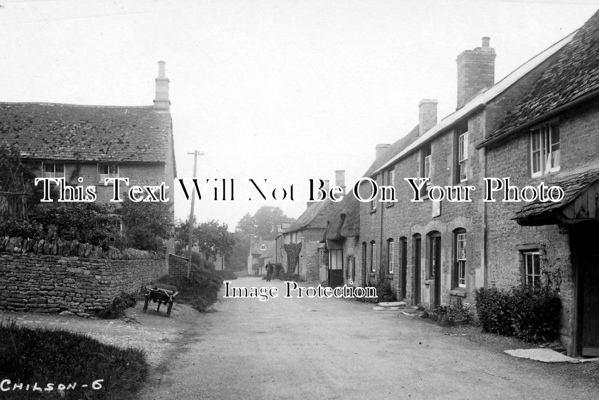 OX 244 - View Of Chilson, Oxfordshire – JB Archive