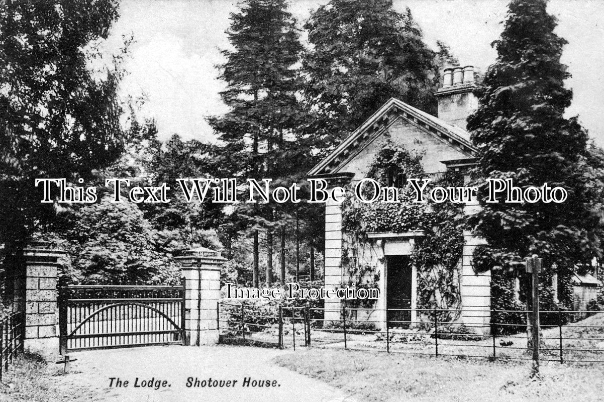 OX 423 - The Lodge, Shotover House, Wheatley, Oxfordshire c1916 – JB ...