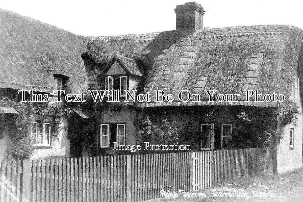 OX 596 - Roke Farm, Berwick, Oxfordshire c1920 – JB Archive