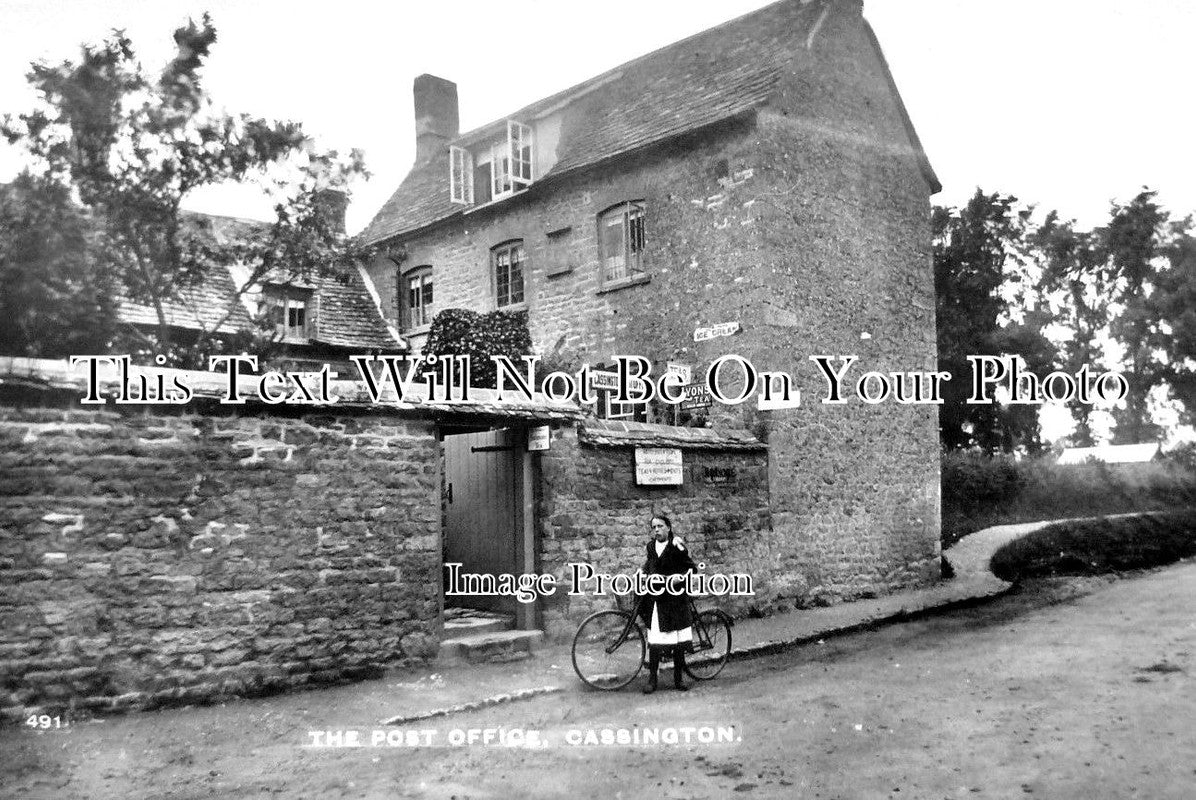 OX 744 - The Post Office, Cassington, Oxfordshire c1916 – JB Archive