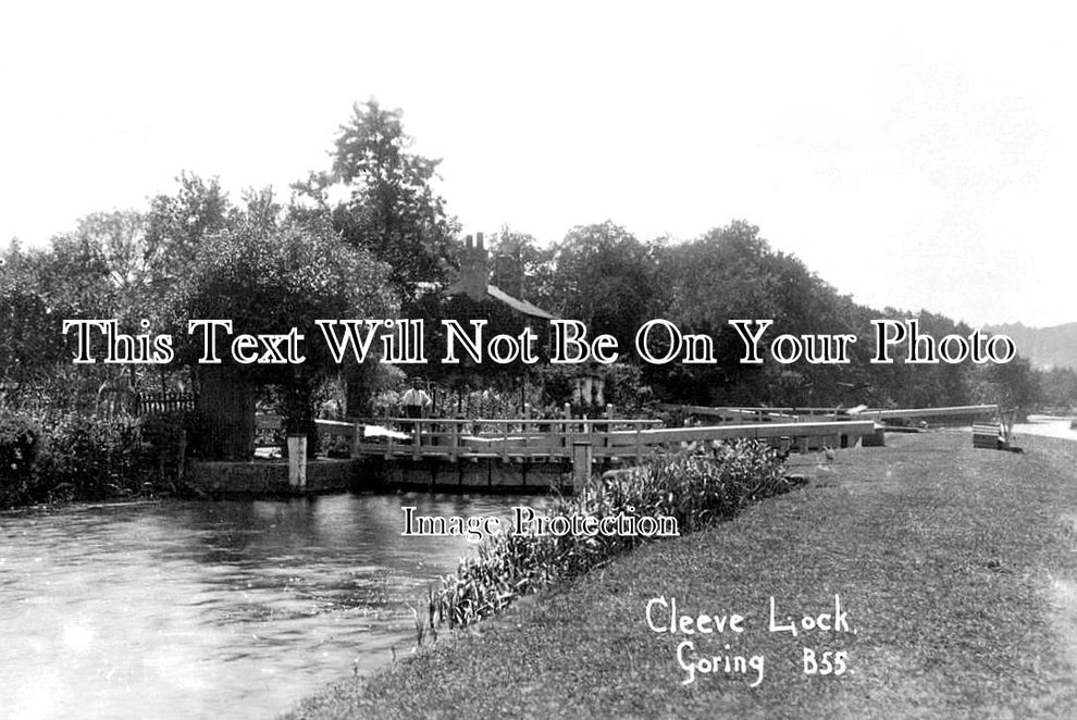 OX 763 - Cleeve Lock, Goring, Oxfordshire – JB Archive