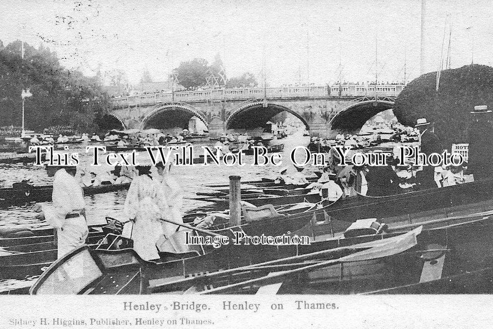 OX 91 - Henley Bridge, Henley On Thames, Oxfordshire – JB Archive