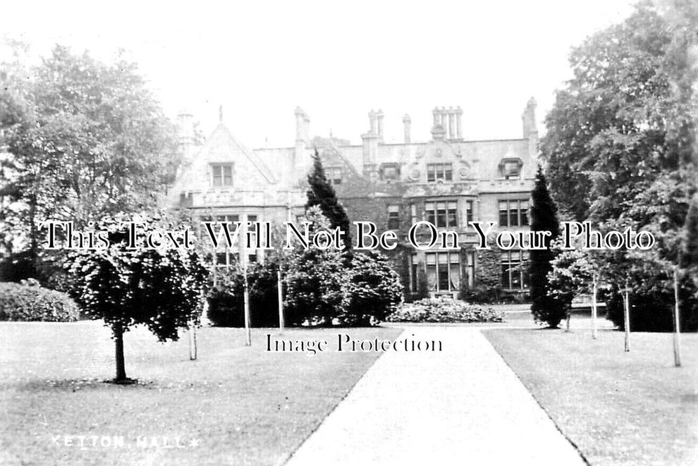 RU 208 - Ketton Hall, Rutland c1907 – JB Archive