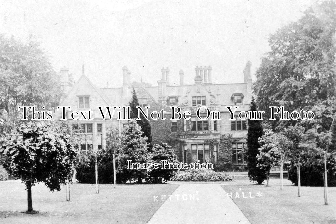 RU 48 - Ketton Hall (Demolished 1927) Rutland – JB Archive